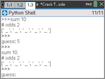 Classroom Activities: Crack The Code - Texas Instruments - content