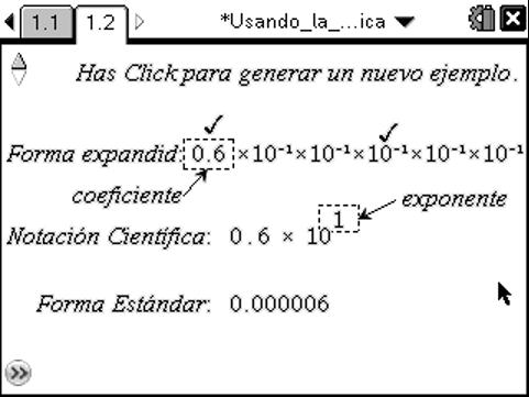 Actividades para el aula : Usando la Notación Científica - Texas Instruments - content