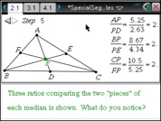 Special Segments in Triangles
