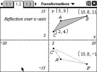 Classroom Activities: Transformations - Texas Instruments - content