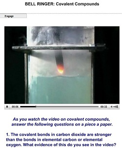 Covalent Compounds - Bell Ringer: Chemistry: TI Science Nspired