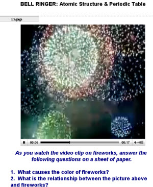 Atomic Structure and Periodic Table - Bell Ringer: Chemistry: TI ...