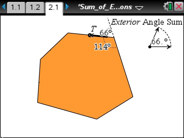 Sum of Exterior Angles of Polygons