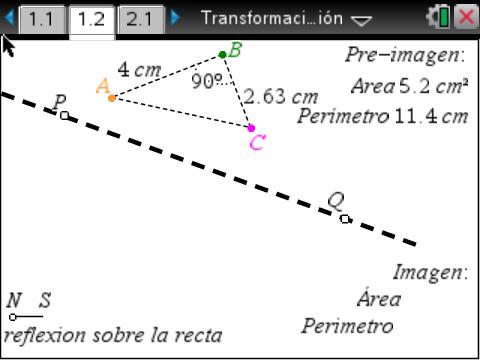 Actividades para el aula : Transformación Reflexión - Texas Instruments - content