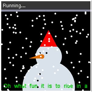 Jingle Bells, Falling Snow and Python Lists | Texas Instruments