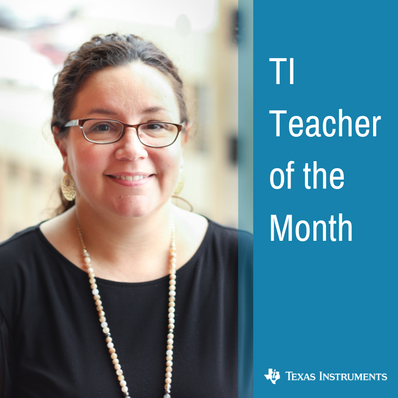 Meet TI Teacher of the Month: Stacy Thibodeaux