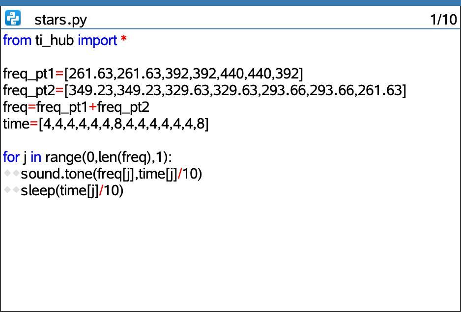 Python coding activities: Operating on Lists | Texas Instruments