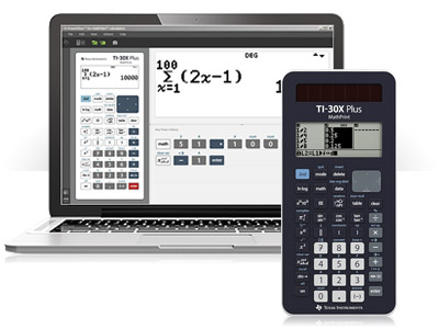 Wissenschaftlicher Taschenrechner Ti-30X Plus MathPrint™ - Schweiz