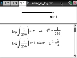 Algebra 2: Logarithmic Transformations: Algebra 2: TI Math Nspired