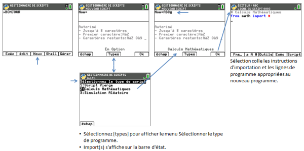 Gestionnaire de scripts Python