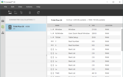 Using the Calculator Explorer Workspace
