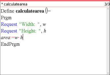 Getting Values into a Program