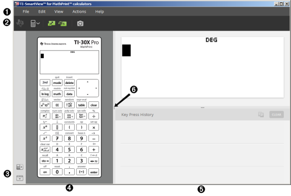 Using the TI-SmartView™ Emulator Workspace for MathPrint™ Calculators