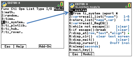 [Fns] Menus, Modules and Add-On Modules