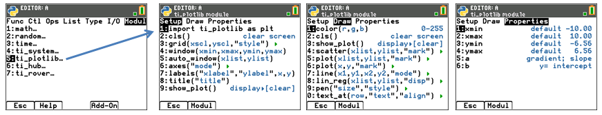 [Fns] Menus, Modules and Add-On Modules