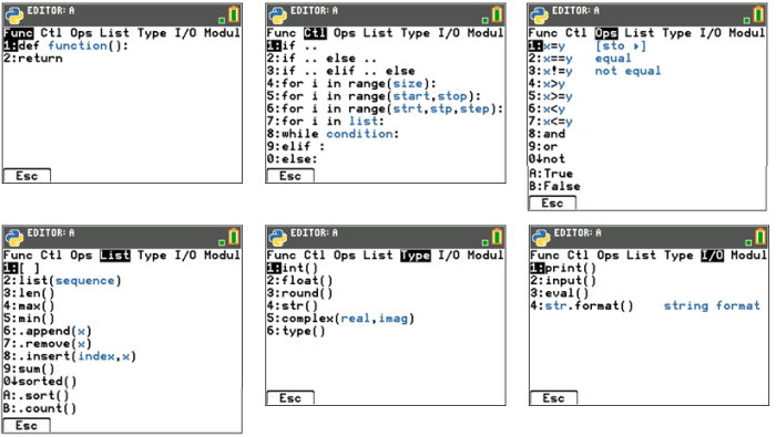 [Fns] Menus, Modules and Add-On Modules