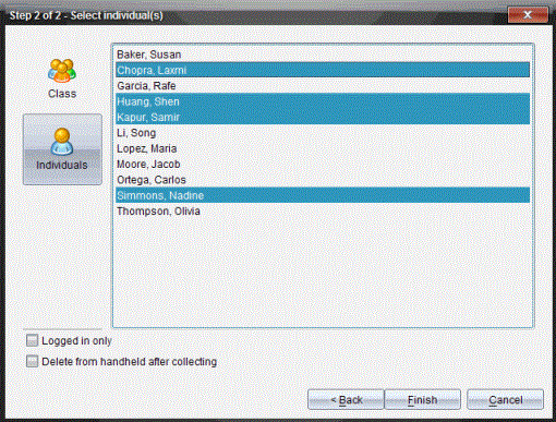 Collecting Files from Students