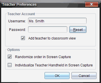 Creating and Managing Your Teacher Account