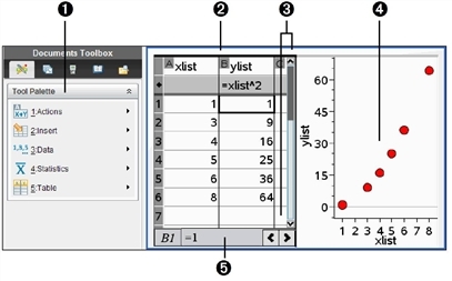 The Menu and Work Area