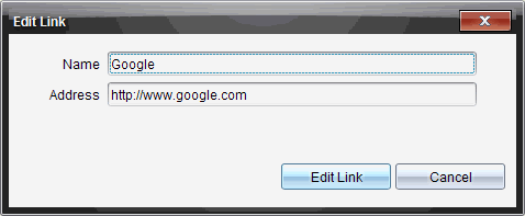 Utilisation des liens