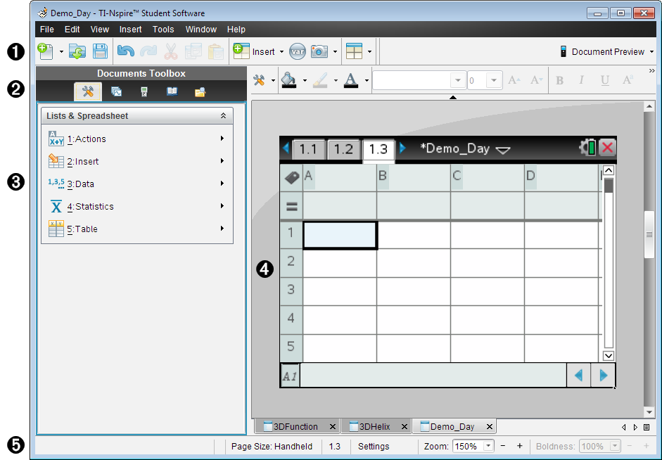 Exploring the Documents Workspace