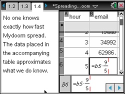 Math Nspired - Algebra 1 - Exponential Functions by Texas Instruments
