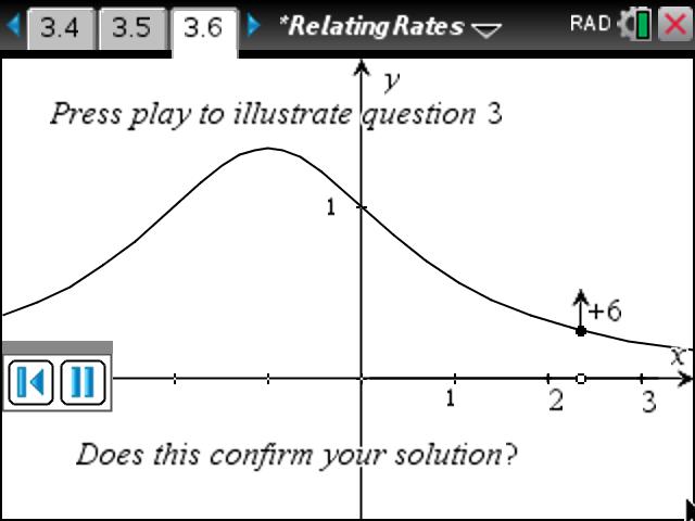 Calculus: Relating Rates: Calculus: TI Math Nspired