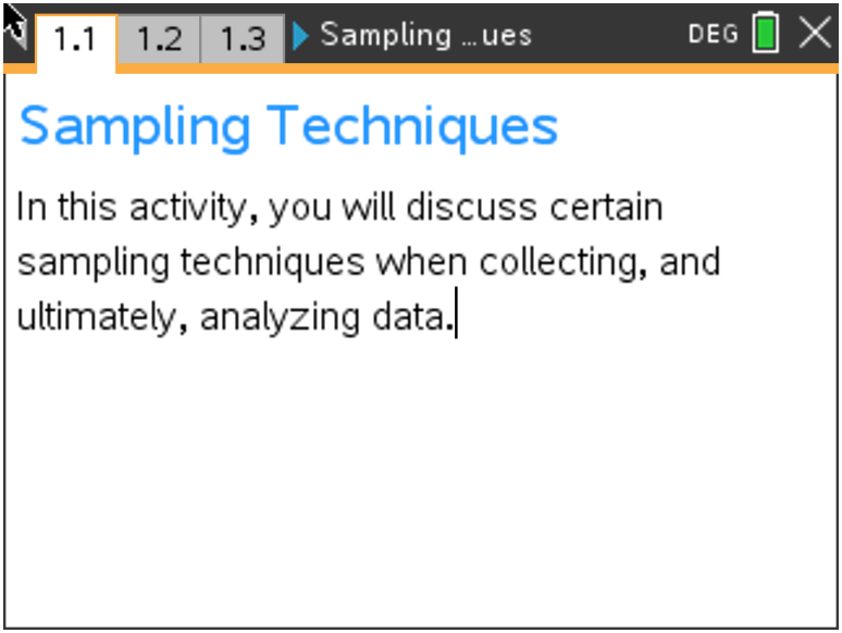 Math Nspired - Stats - by Texas Instruments