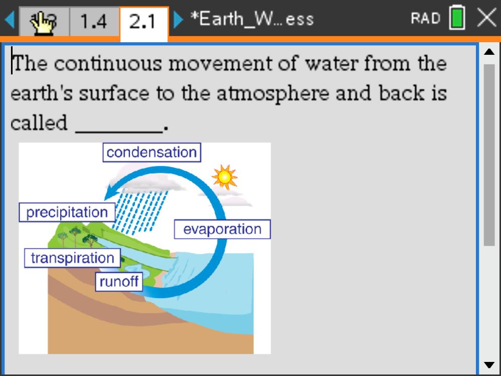 Science Nspired - Earth Science - Earth's Water by Texas Instruments